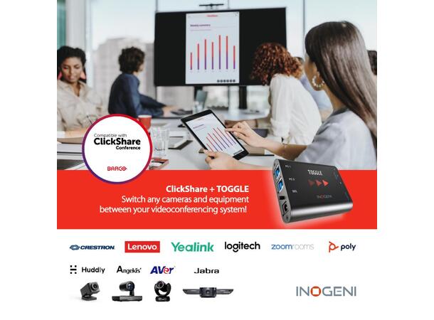 Inogeni TOGGLE – USB 3.0 SWITCHER BYOD - CBK
