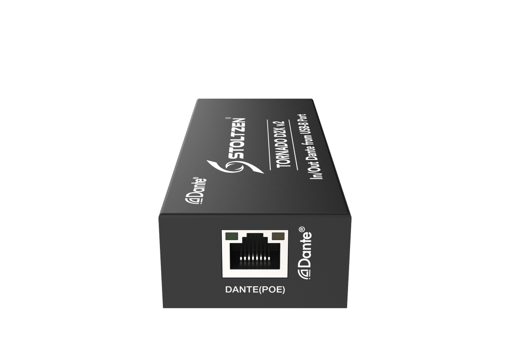 Stoltzen Tornado Installer D2X Dante-USB In/Out Dante from USB-B Port w ...